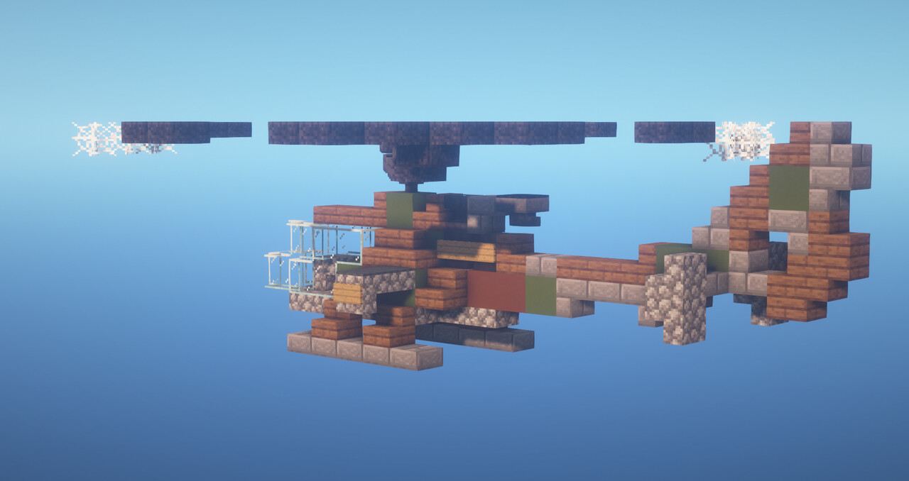 Gazelle Attack Helicopter Minecraft Map