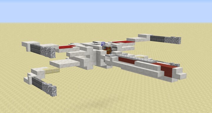 X-Wing 1:1 Minecraft Map