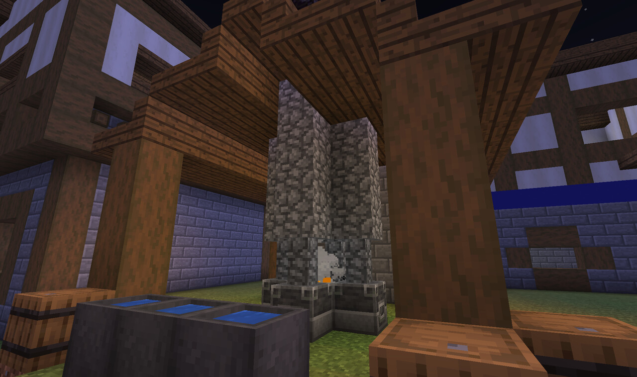 Age of Empires II - Westeuropean Blacksmith Minecraft Map