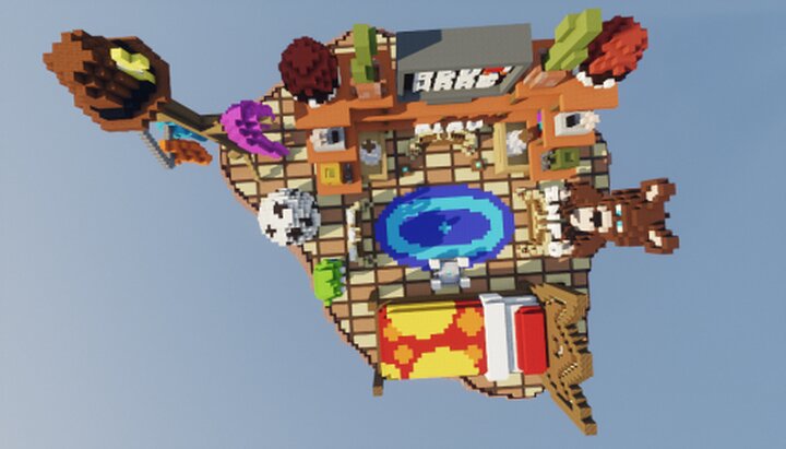 Bedwars Spawn Toys Moddragon Minecraft Map