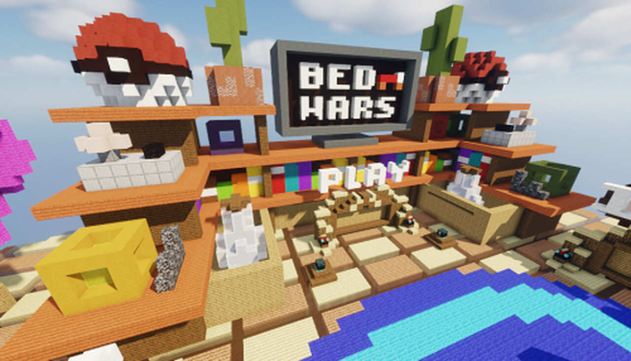 Bedwars Spawn Toys Moddragon Minecraft Map