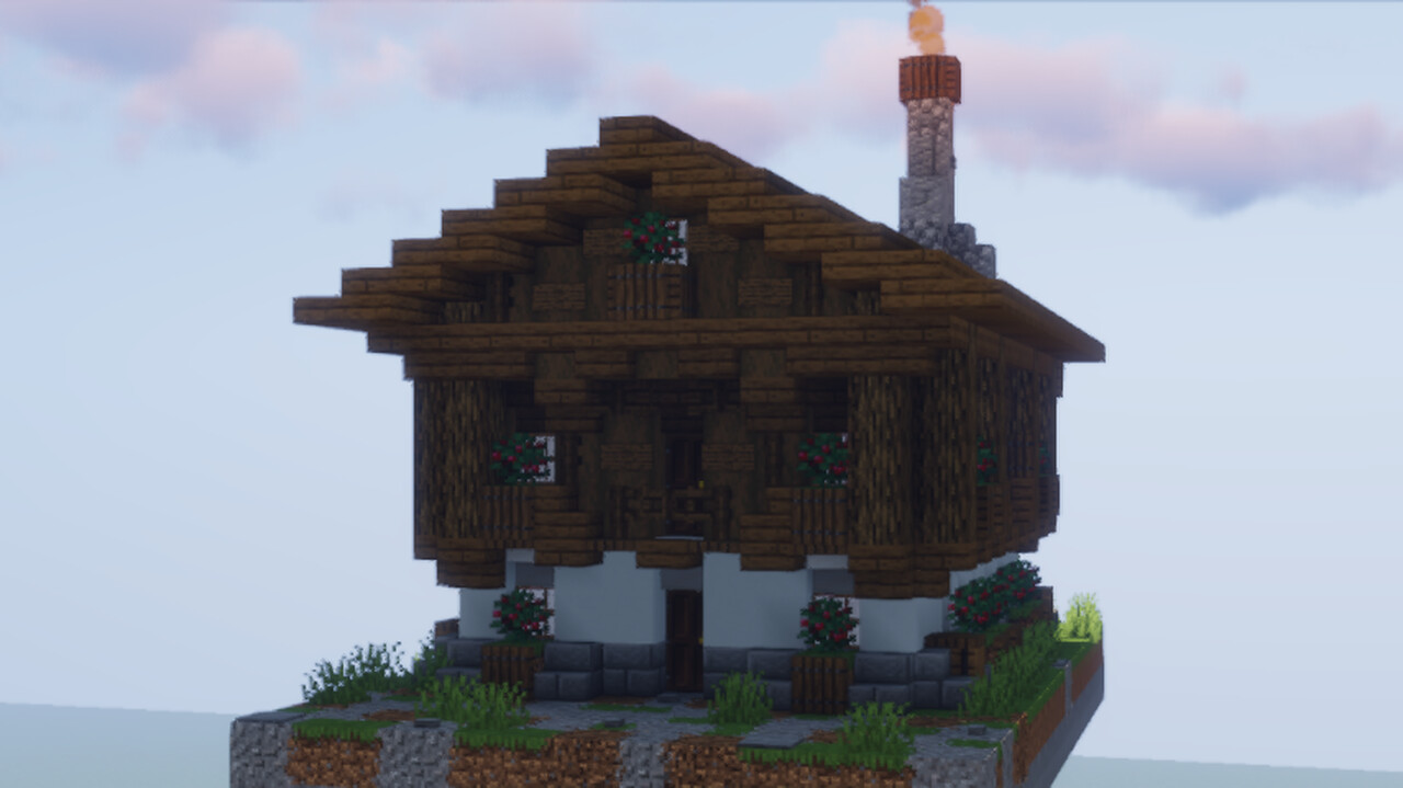 Traditional Austrian/Bavarian House Minecraft Map