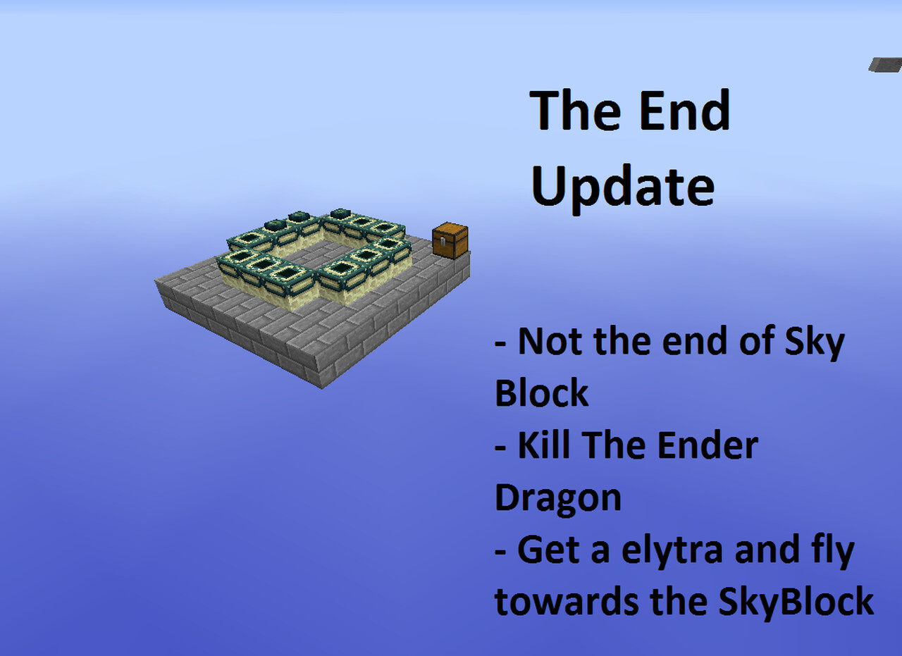 Sky-Block Minecraft Map