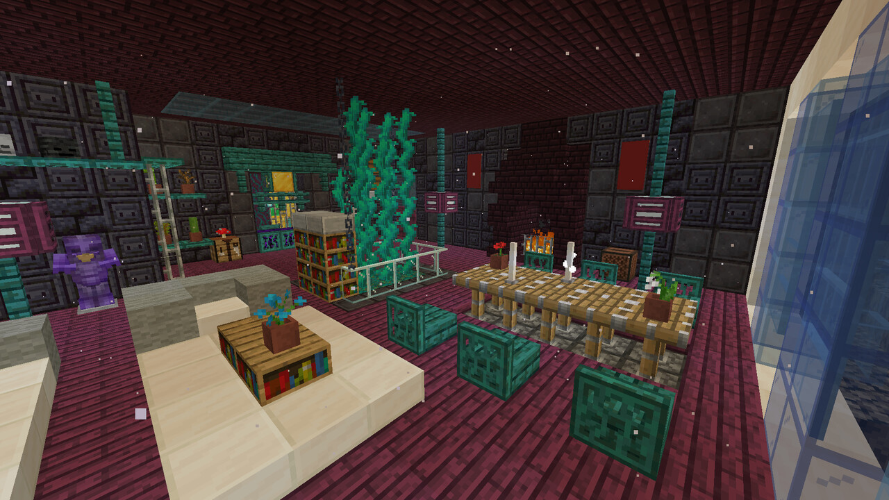 Nether Base (Entry) Minecraft Map