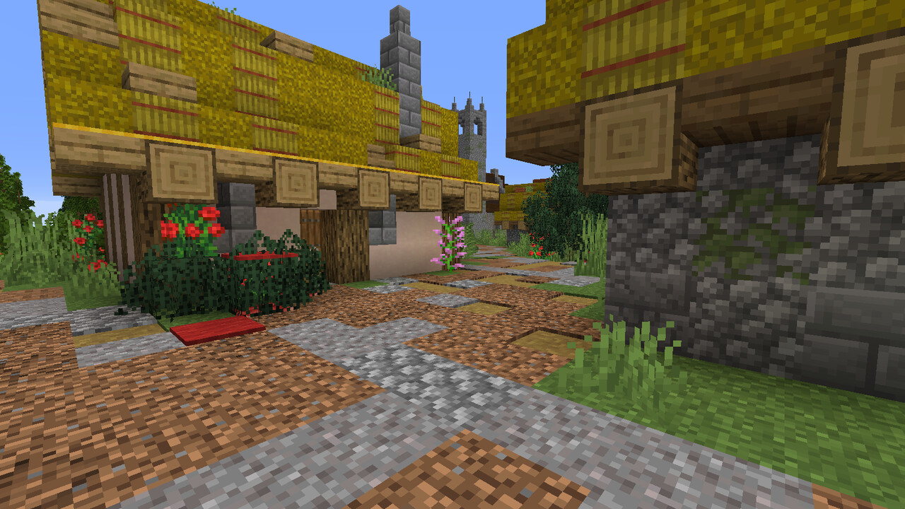 Medieval Farming Village Minecraft Map