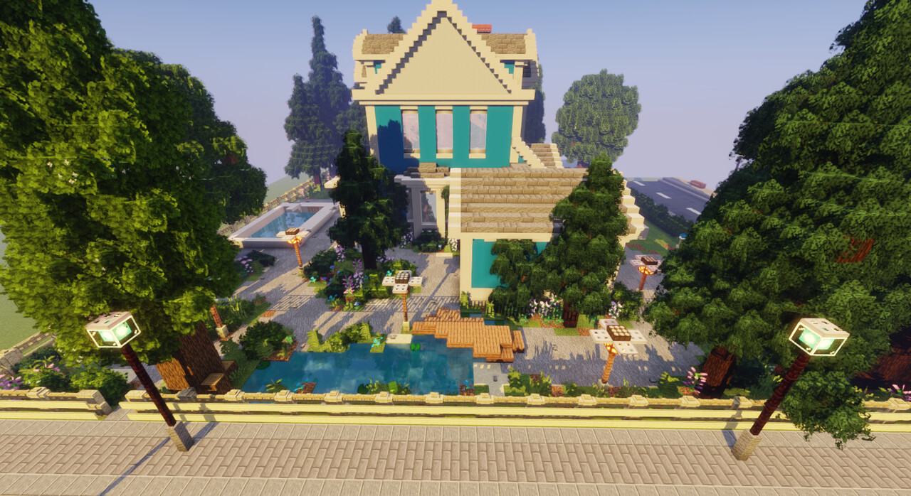 1940 The Blue Lakes Minecraft Map