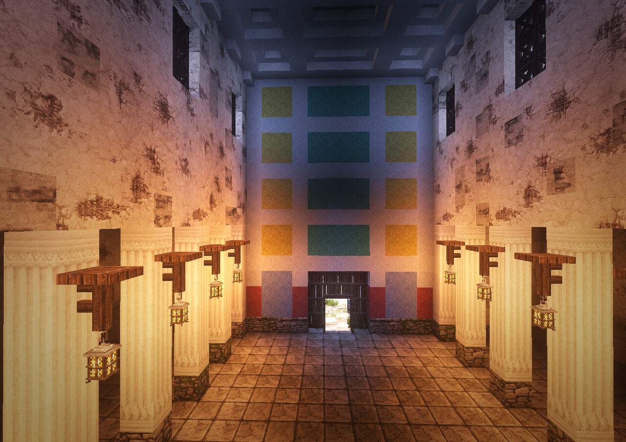 Project Fratis: A Decadent Roman society Minecraft Map