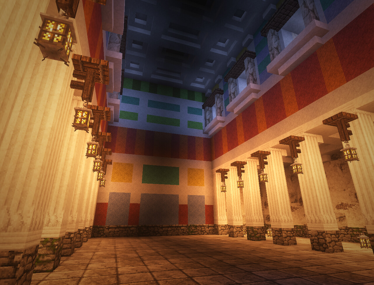 Project Fratis: A Decadent Roman society Minecraft Map