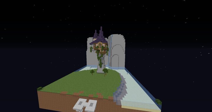 Rapunzel's Tower Minecraft Map
