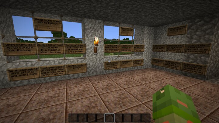 Chunk Mining Minecraft Map