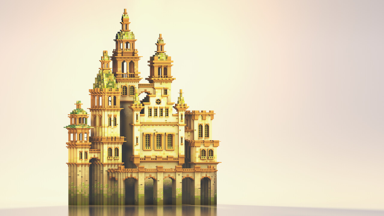 Mossy Castle Minecraft Map