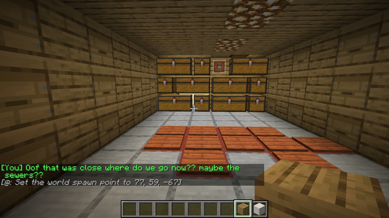 The experiment Minecraft Map