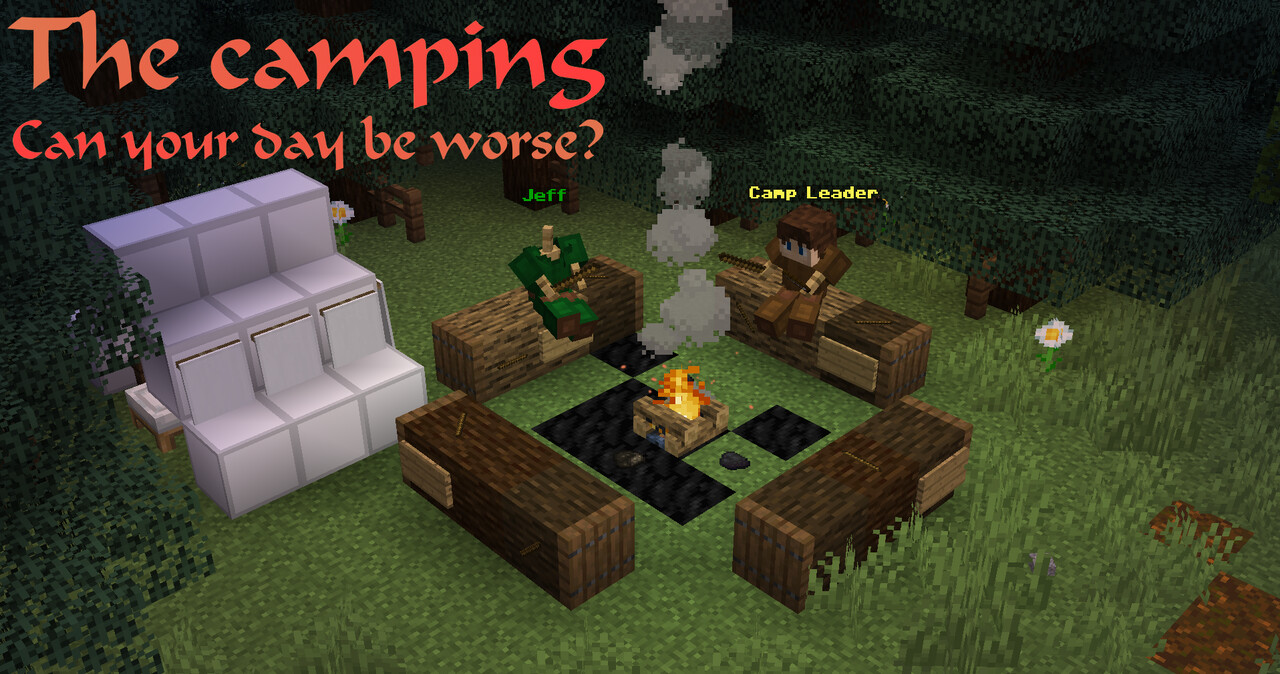The Camping Minecraft Map