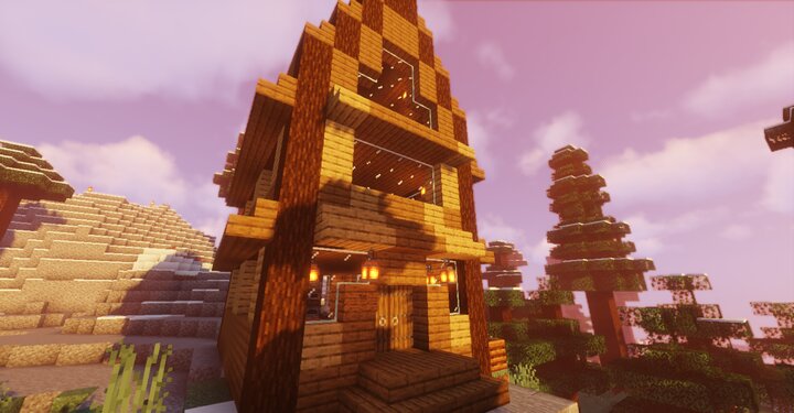 Mountain Base Minecraft Map