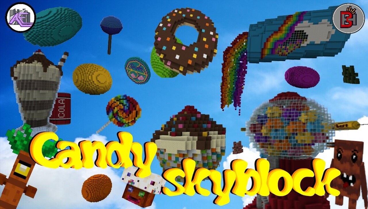 Candy Skyblock Minecraft Map