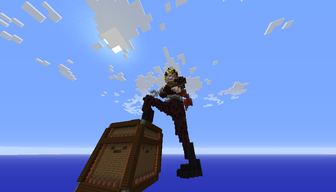 Slender - Builders Statue | Statue - 02 Minecraft Map