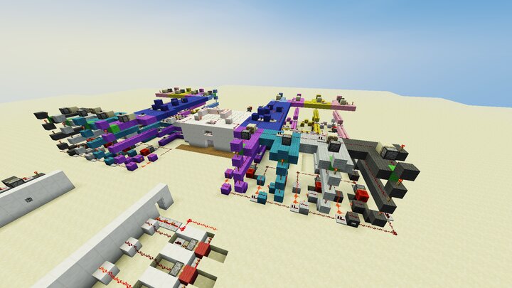 Redstone Combination lock Minecraft Map