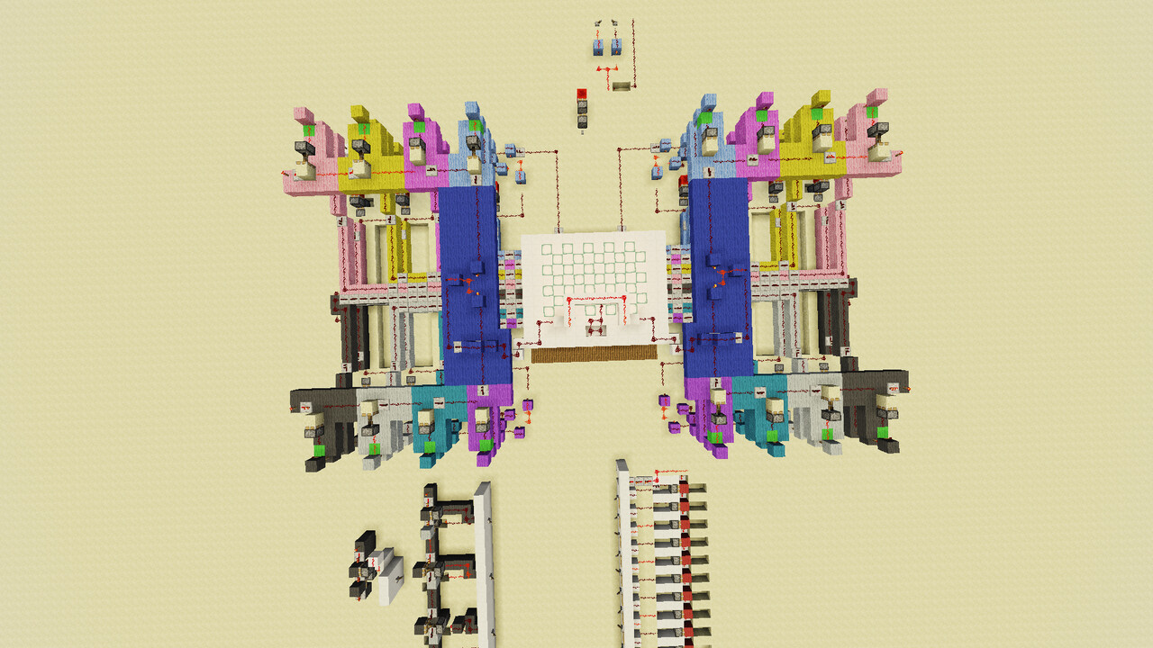 Redstone Combination lock Minecraft Map