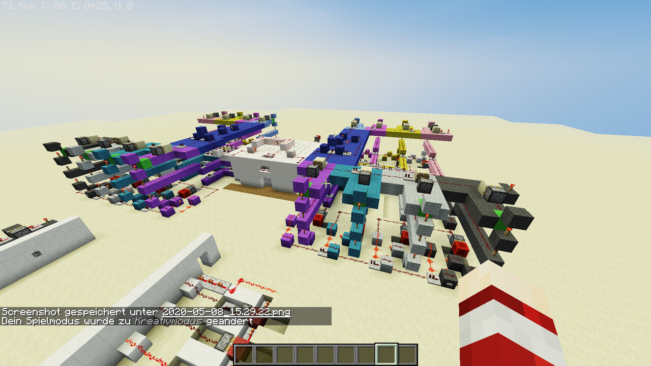 Redstone Combination lock Minecraft Map