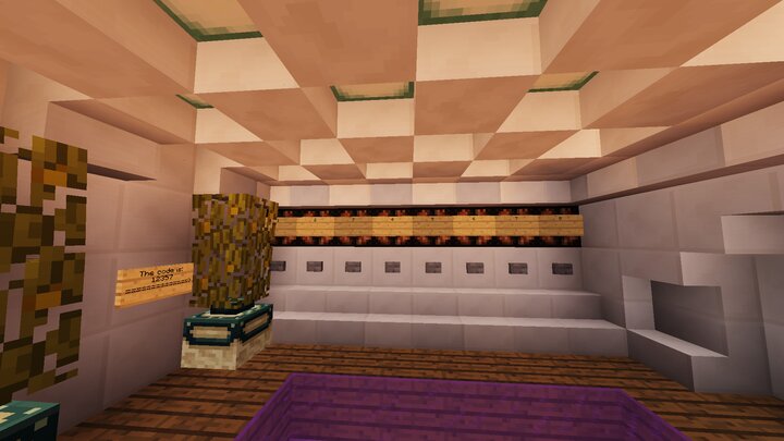 Redstone Combination lock Minecraft Map