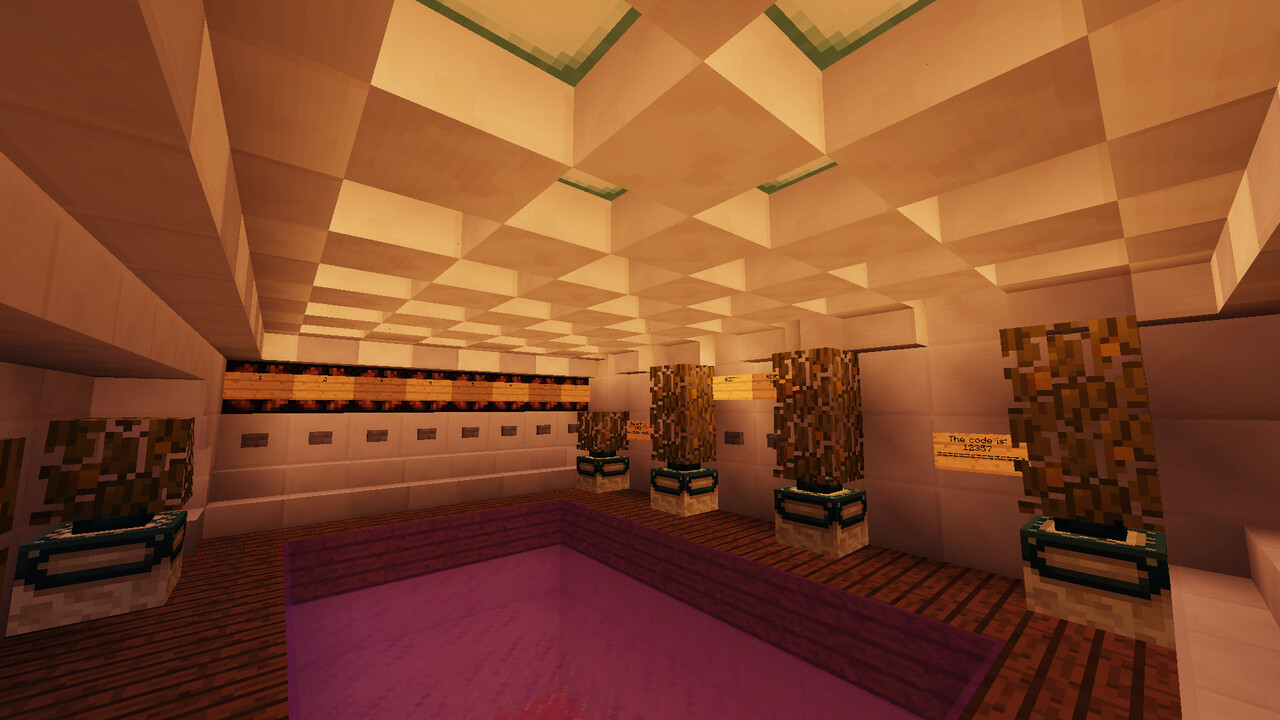 Redstone Combination lock Minecraft Map