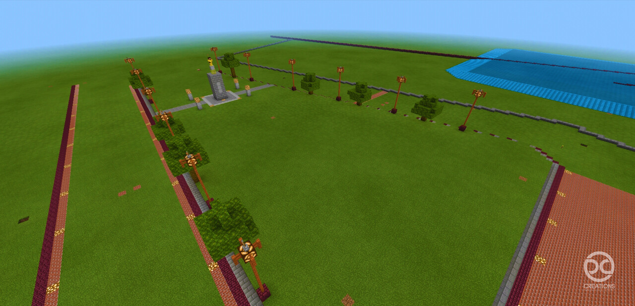 Plaza De Armas, Fort Santiago, Intramuros Minecraft Map