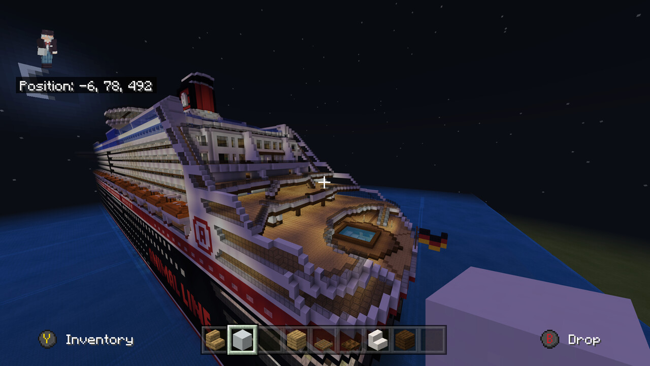 M.S. Tiger 2 | Ocean liner | Java Edition Minecraft Map