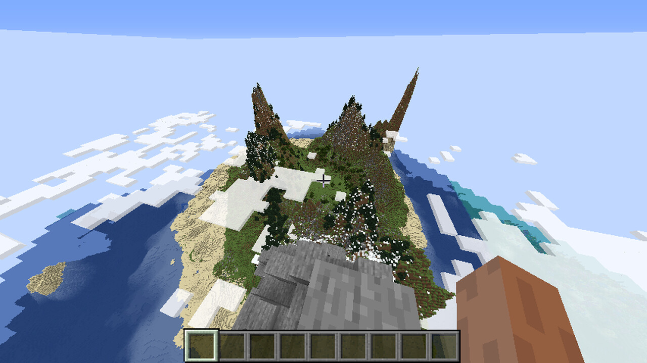 Island survival map Minecraft Map