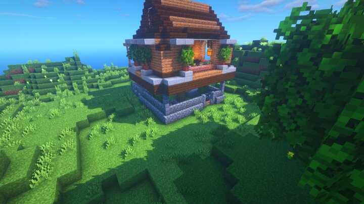 Simple Survival House Minecraft Map