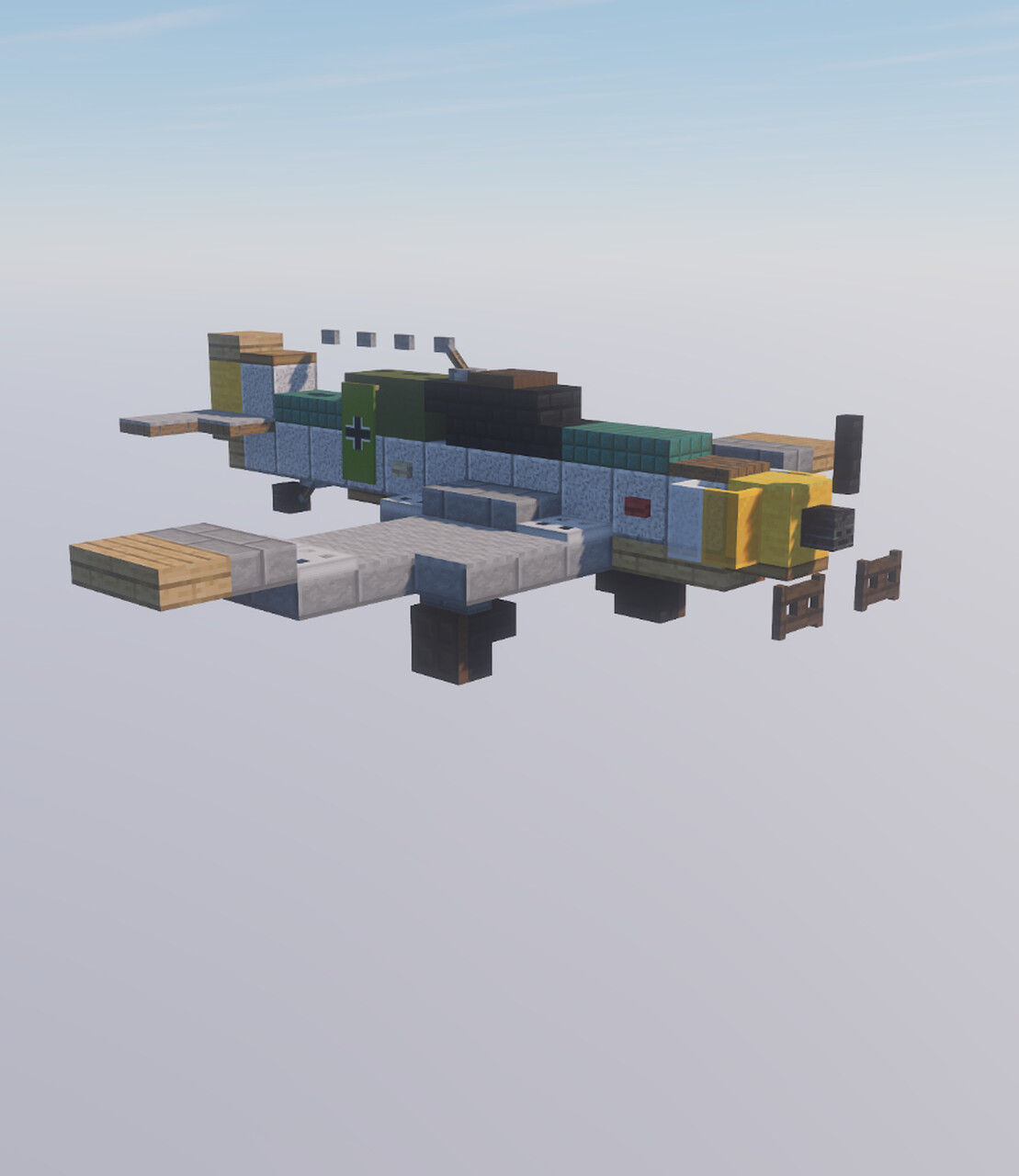 Messerschmitt Bf 109 Minecraft Map