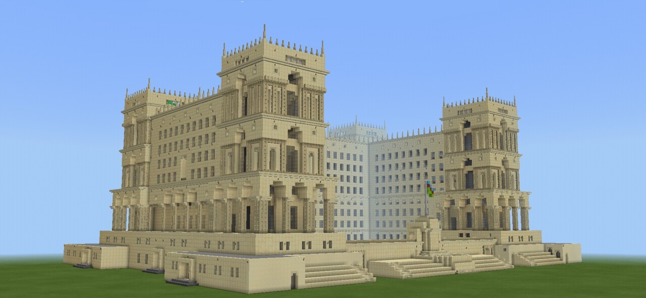 Government House of Baku | Hökumət Evi Minecraft Map