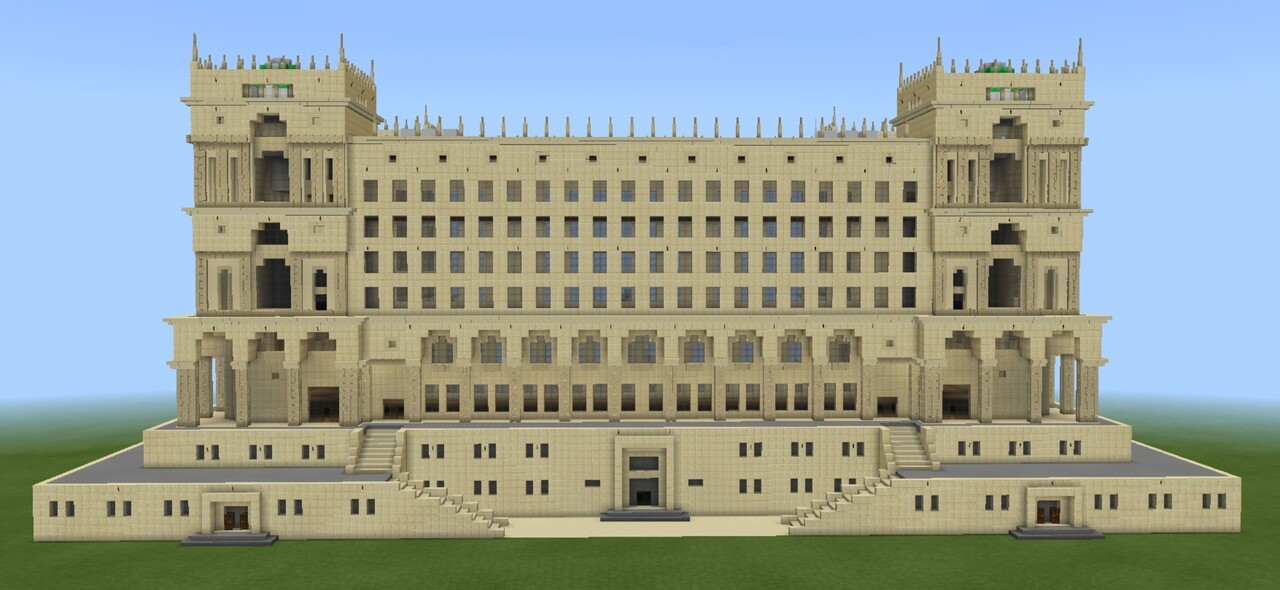 Government House of Baku | Hökumət Evi Minecraft Map