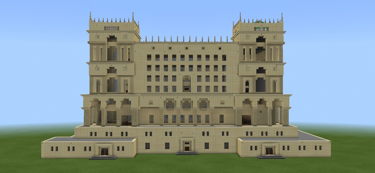 Government House of Baku | Hökumət Evi Minecraft Map