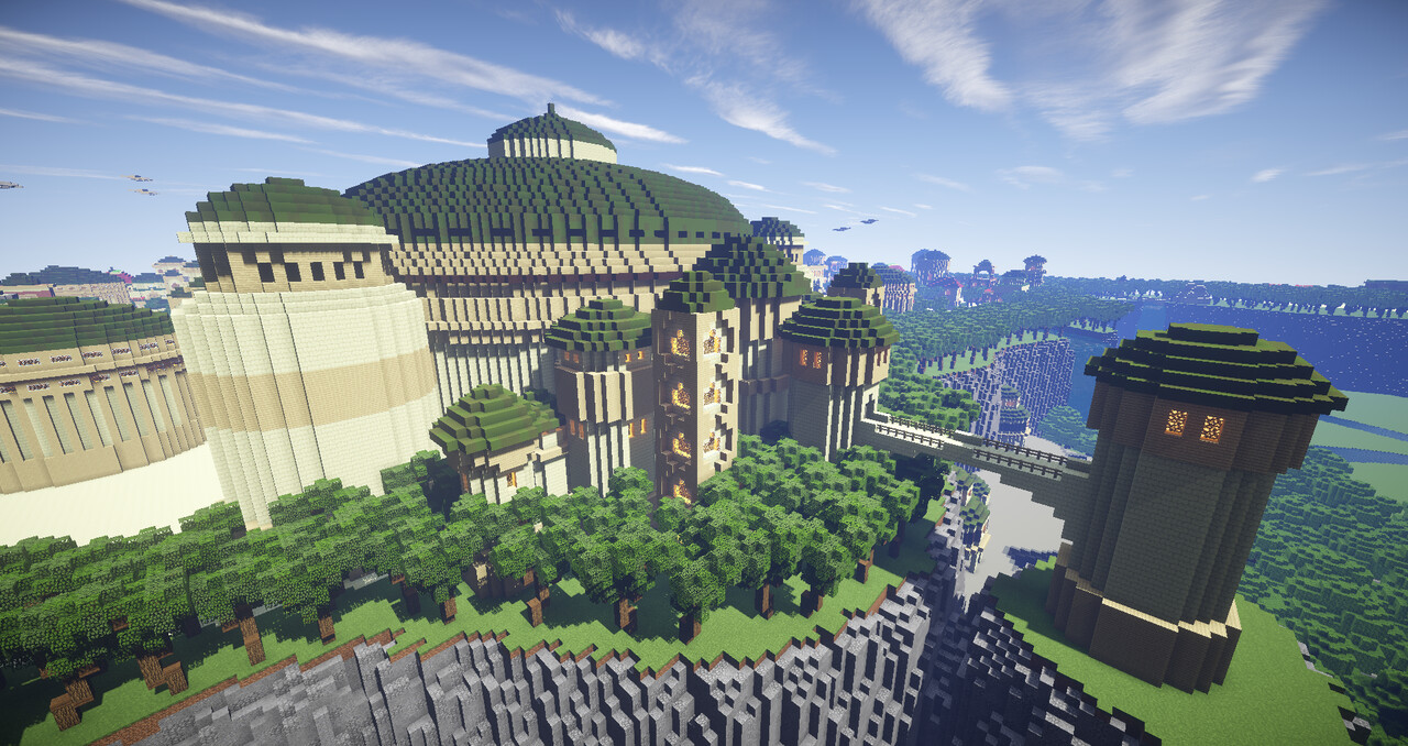 Naboo - Theed Royal palace | Minecraft 1.12.2 Minecraft Map