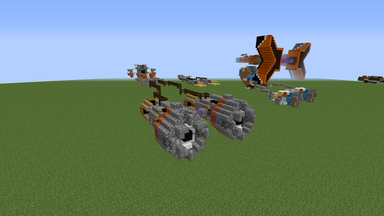 Star Wars: Ratts Tyerell's Podracer Minecraft Map