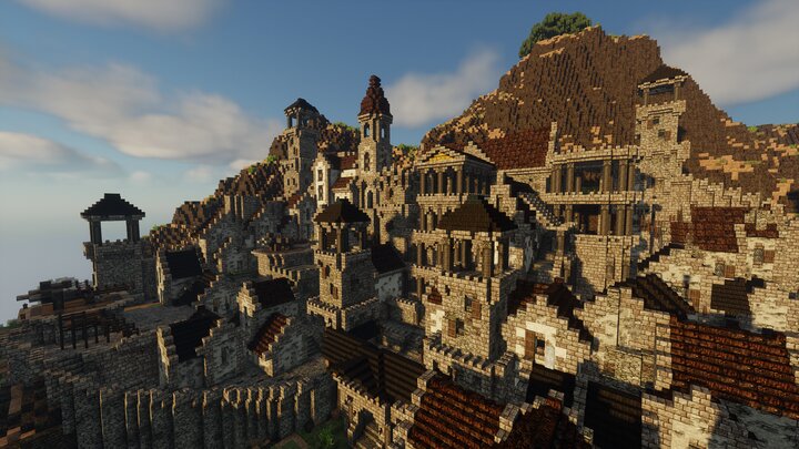 Donky's Authenthic Summer Citadel (FD build) Minecraft Map
