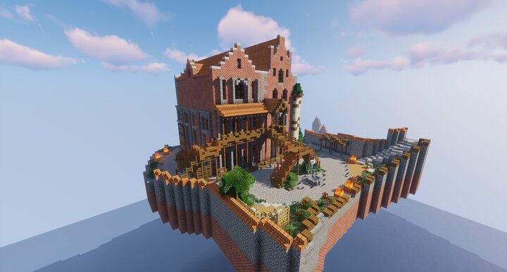 Witcher ~ The Passiflora ~ Novigrad ~ COMPLETE INTERIOR Minecraft Map