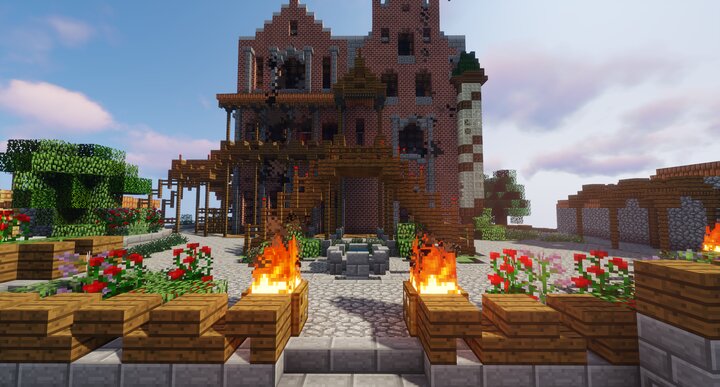 Witcher ~ The Passiflora ~ Novigrad ~ COMPLETE INTERIOR Minecraft Map