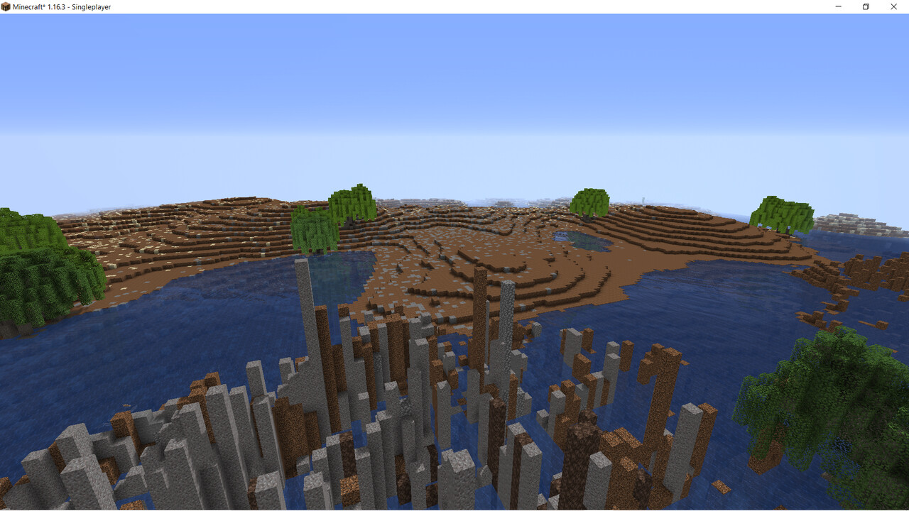 "The Mesa" Custom Multi-Biome Adventure Map! 2000 x 2000 Blocks ...