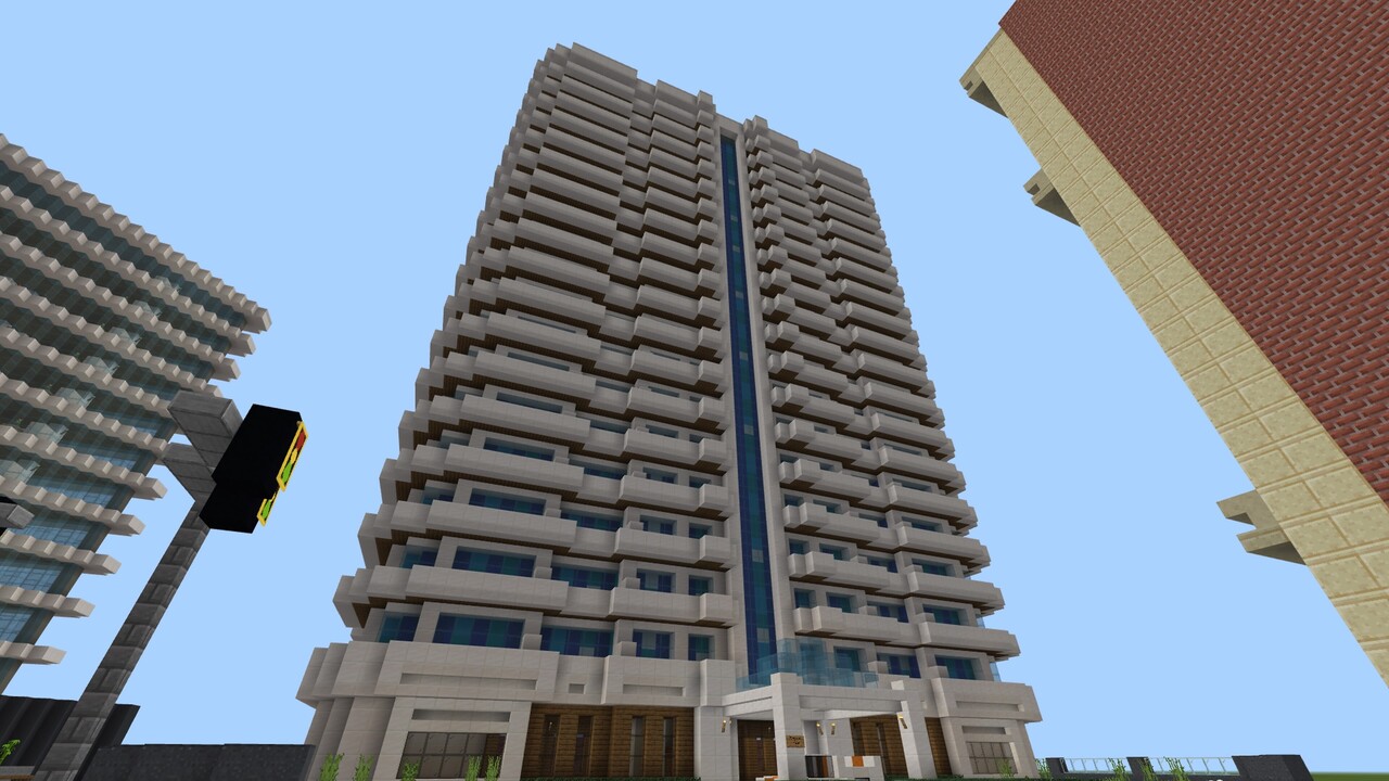 Luxurious Hotel In MINECRAFT Minecraft Map