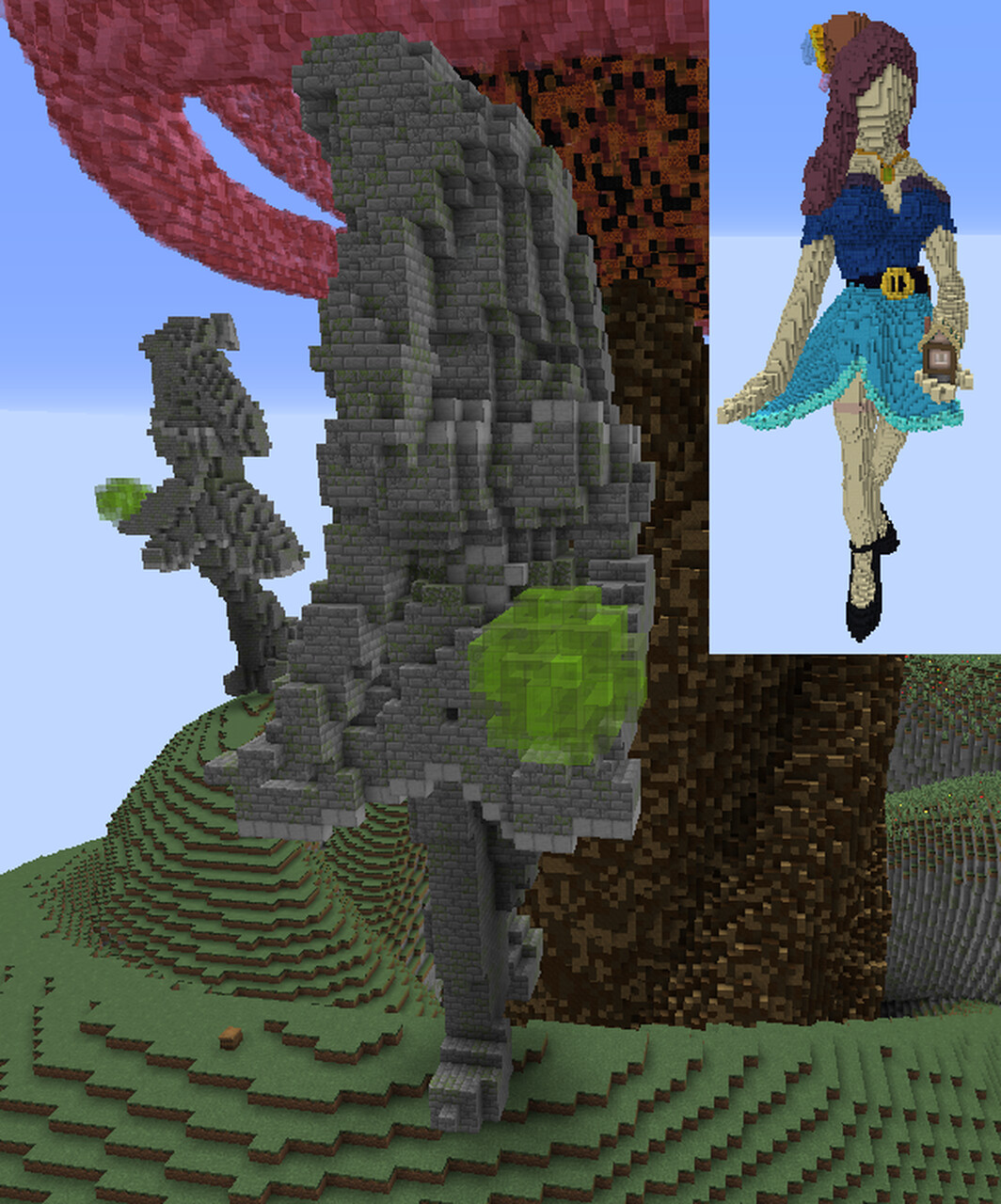 Spiral Magical environment Skyblock (spifey used my map in a vid ...