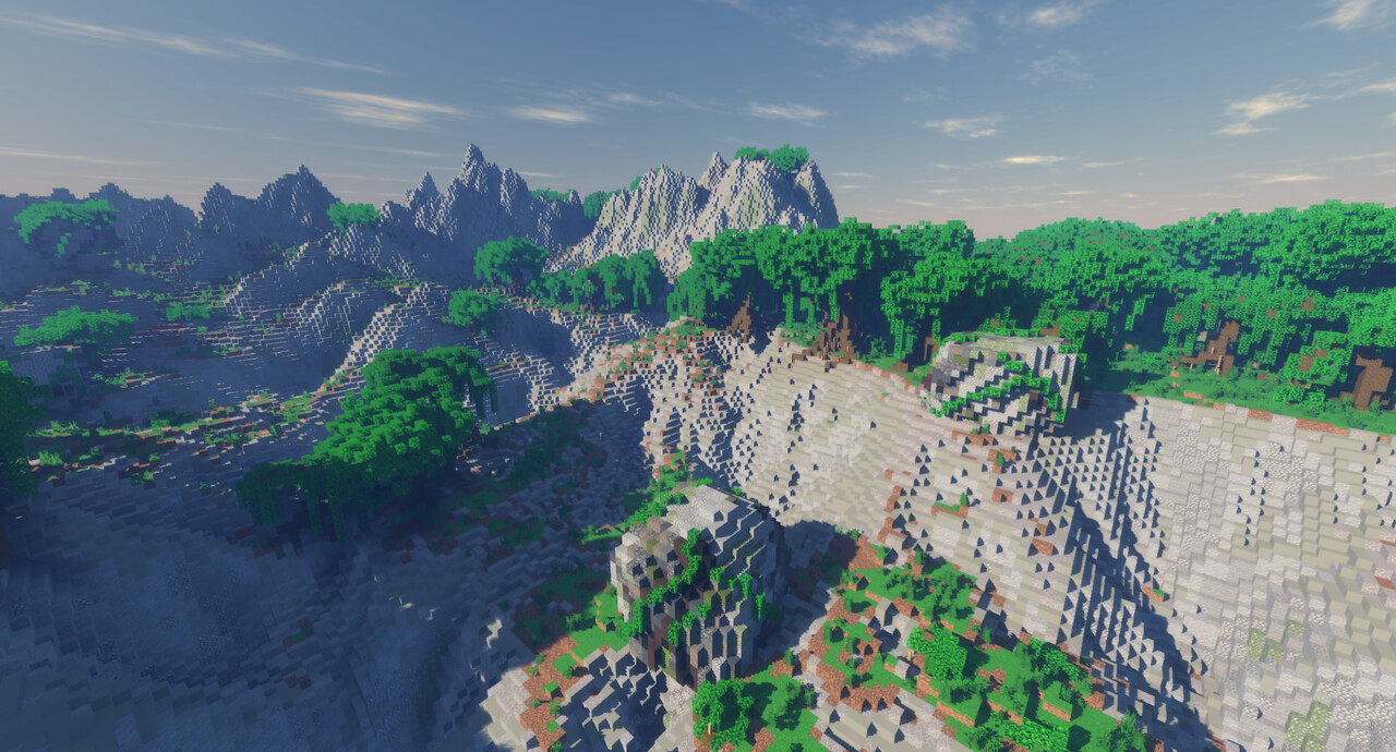 After four months - World Painter Minecraft Map