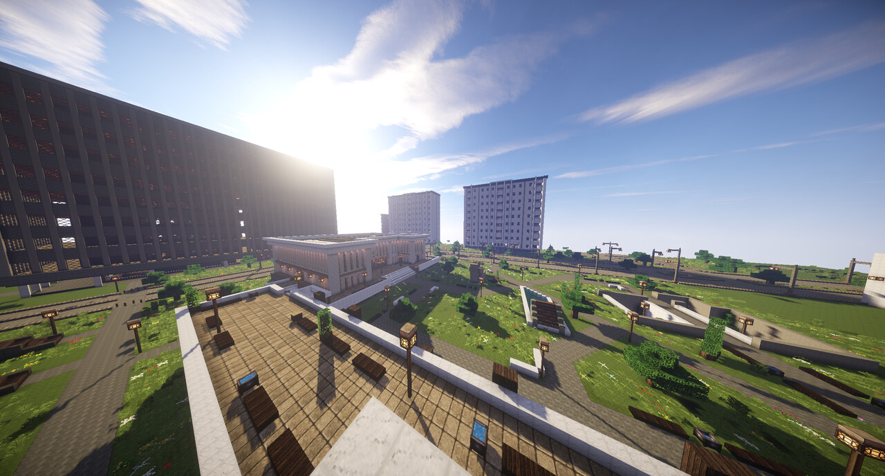 Pokrov Soviet city Update #6 Minecraft Map