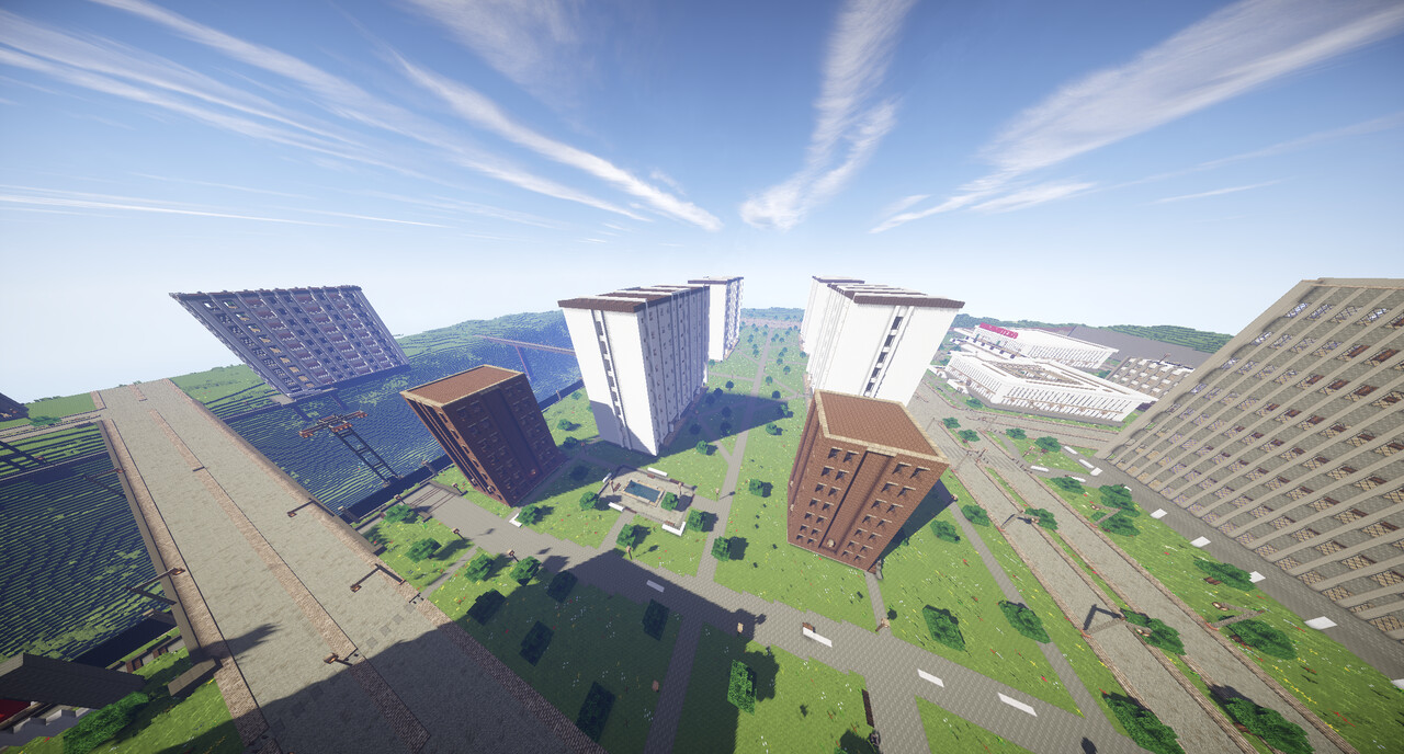 Pokrov Soviet city Update #6 Minecraft Map