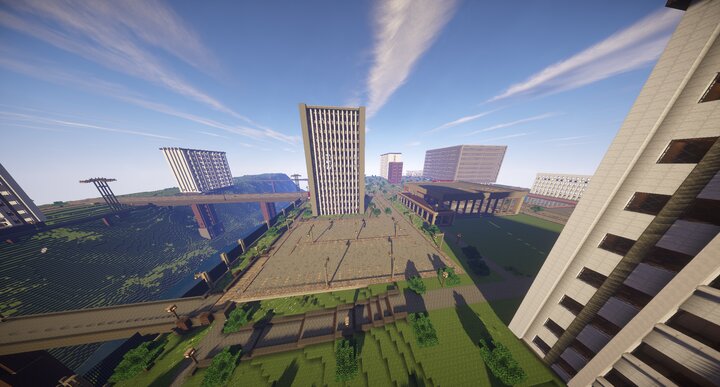 Pokrov Soviet city Update #6 Minecraft Map
