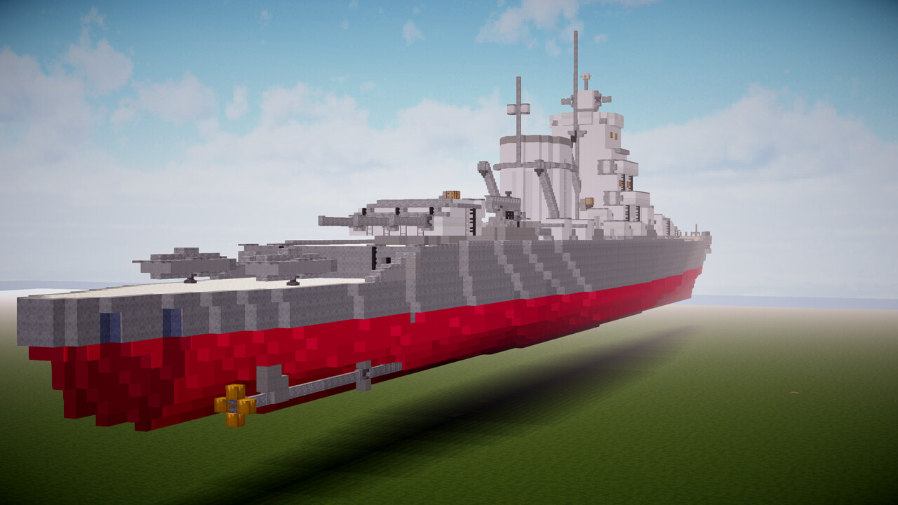 Admiral Graf Spee In schematic ! (and maps !) Minecraft Map