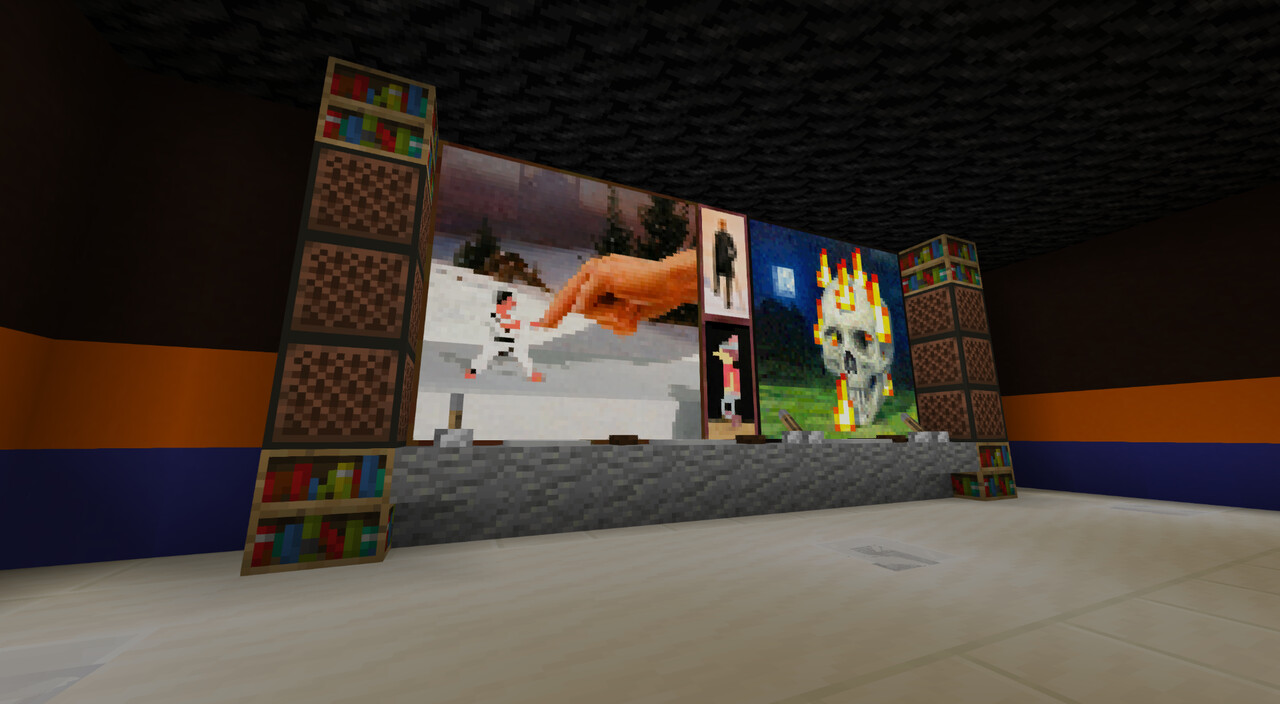 Underground Evil Lair Minecraft Map