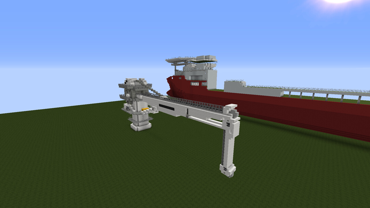 Ship crane Minecraft Map