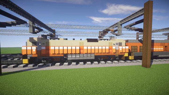 Taiwan railway freight train Minecraft Map