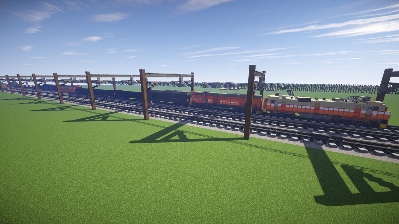 Taiwan railway freight train Minecraft Map